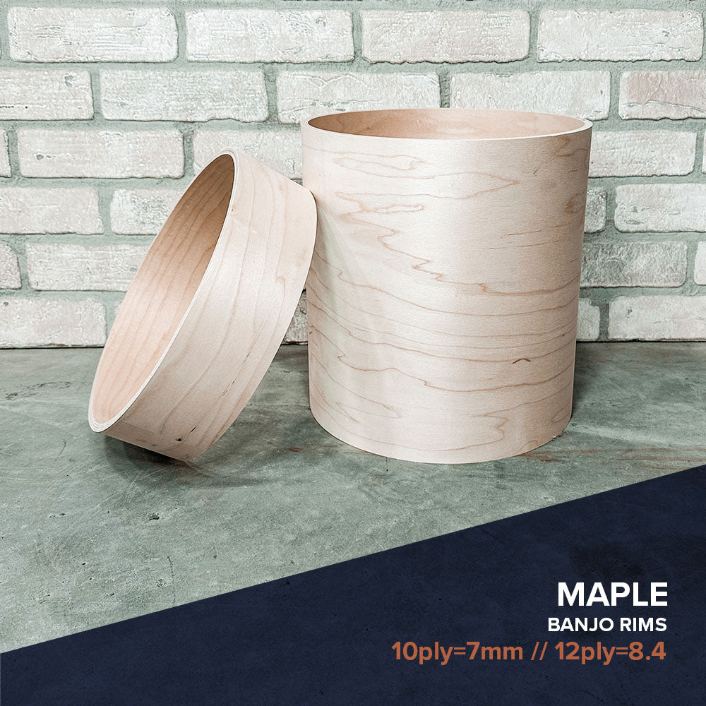 True Series Banjo Rims [Maple Banjo Rims | 10-ply] – Nordic Shells Store