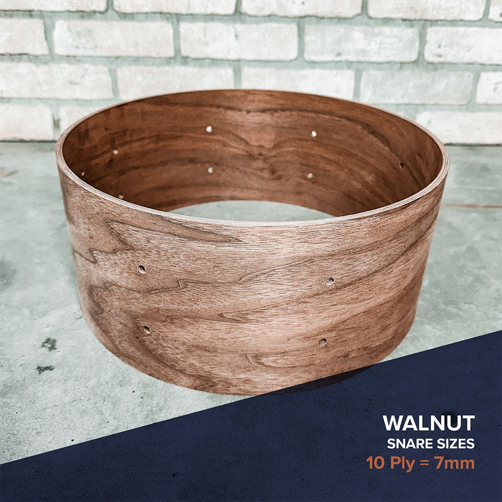 DIY Snare Kit Series [Walnut | 10-ply] – Nordic Shells Store