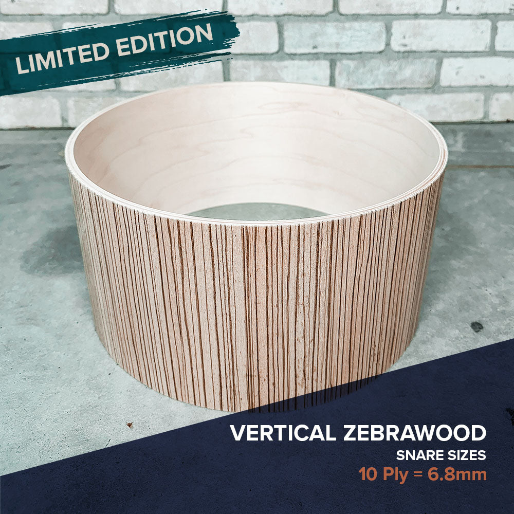 Signature Series [Vertical Zebrawood/Maple | 10-Ply] – Nordic Shells Store